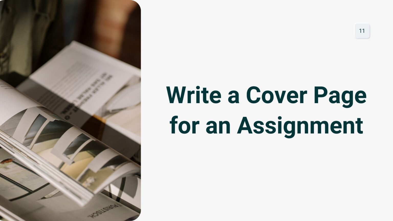 Understanding How to Effectively Write a Cover Page for an Assignment ...