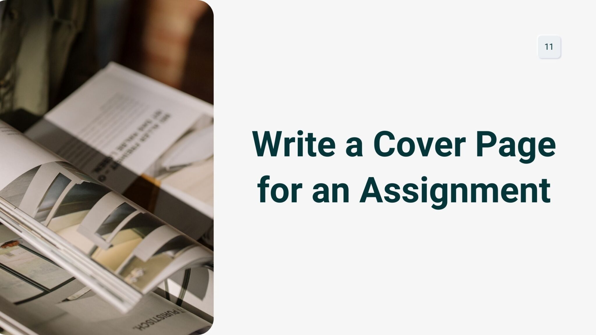 Understanding How to Effectively Write a Cover Page for an Assignment - RubMD
